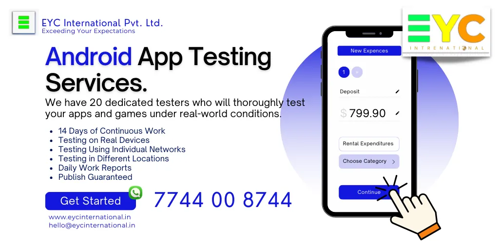 Android App Testing Services #1 - EXPLORE YOUR CITY Android App Testing Services #1 - EXPLORE YOUR CITY